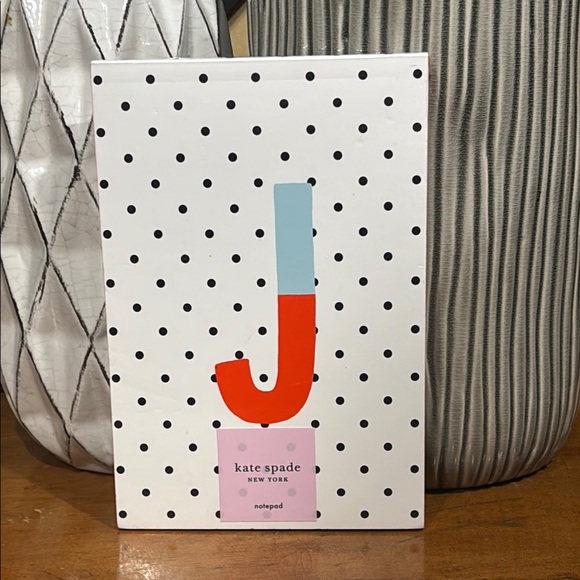 kate spade | Office | Nwt Kate Spade Initial Notepad Letter J | Poshmark